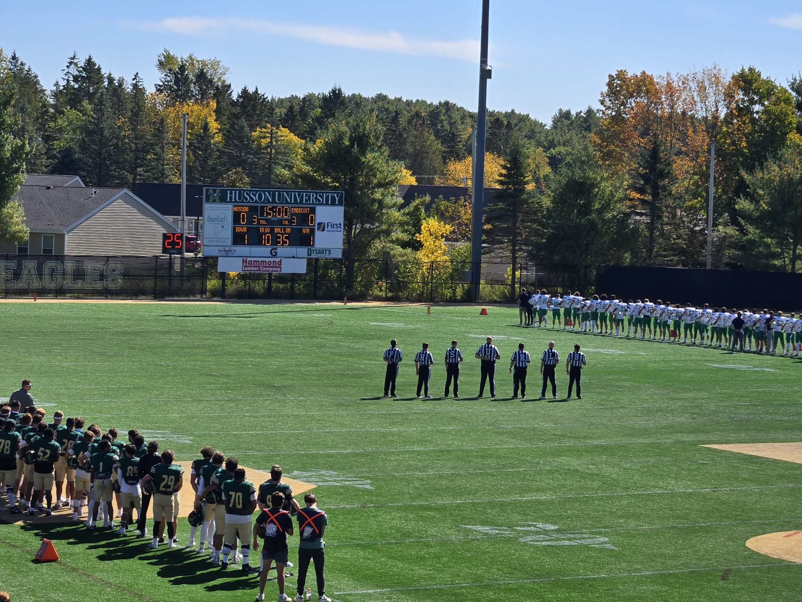 Endicott crushes Husson in Conference of New England Football opener ...
