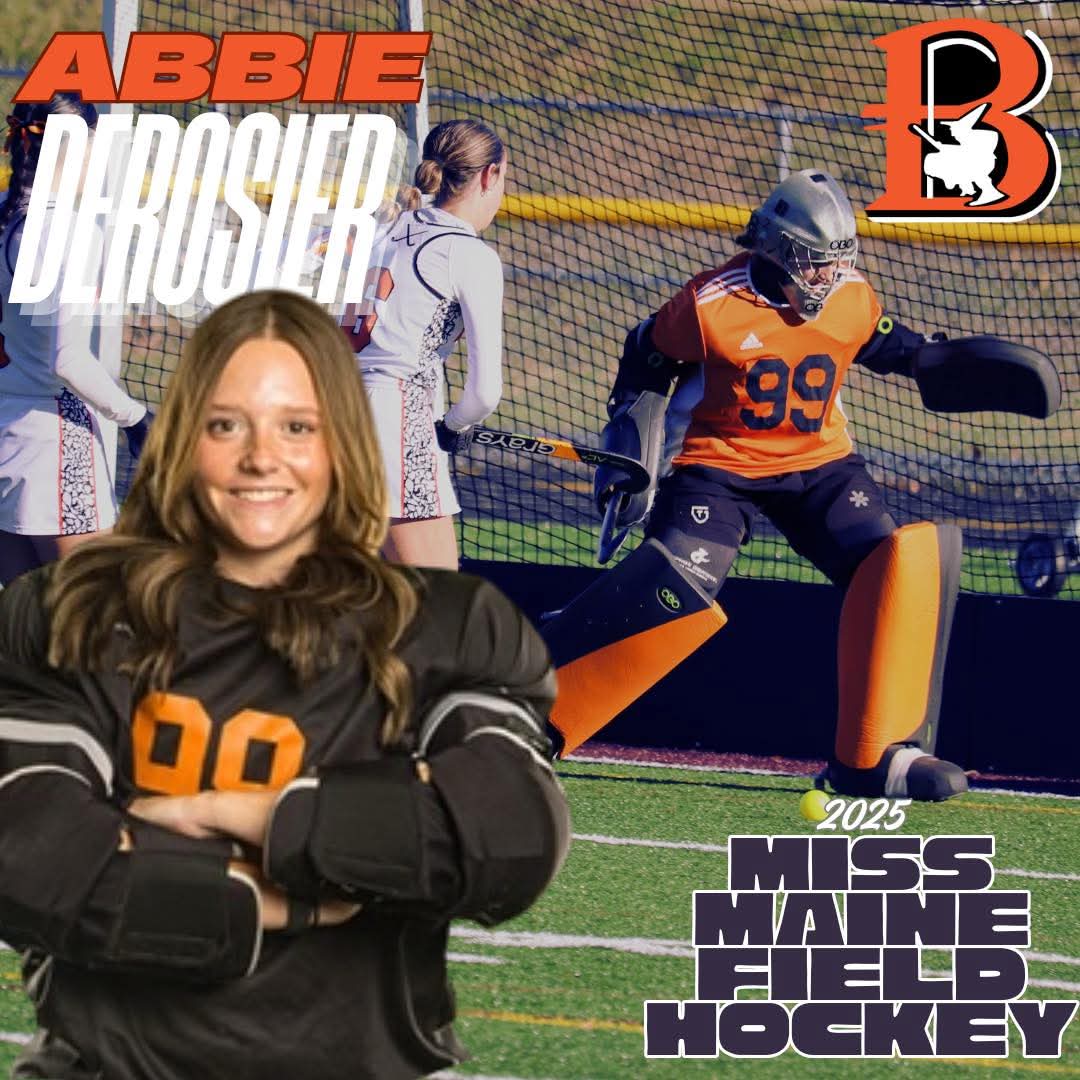 Abbie Derosier of Brewer High named 2025 Miss Maine Field Hockey ...